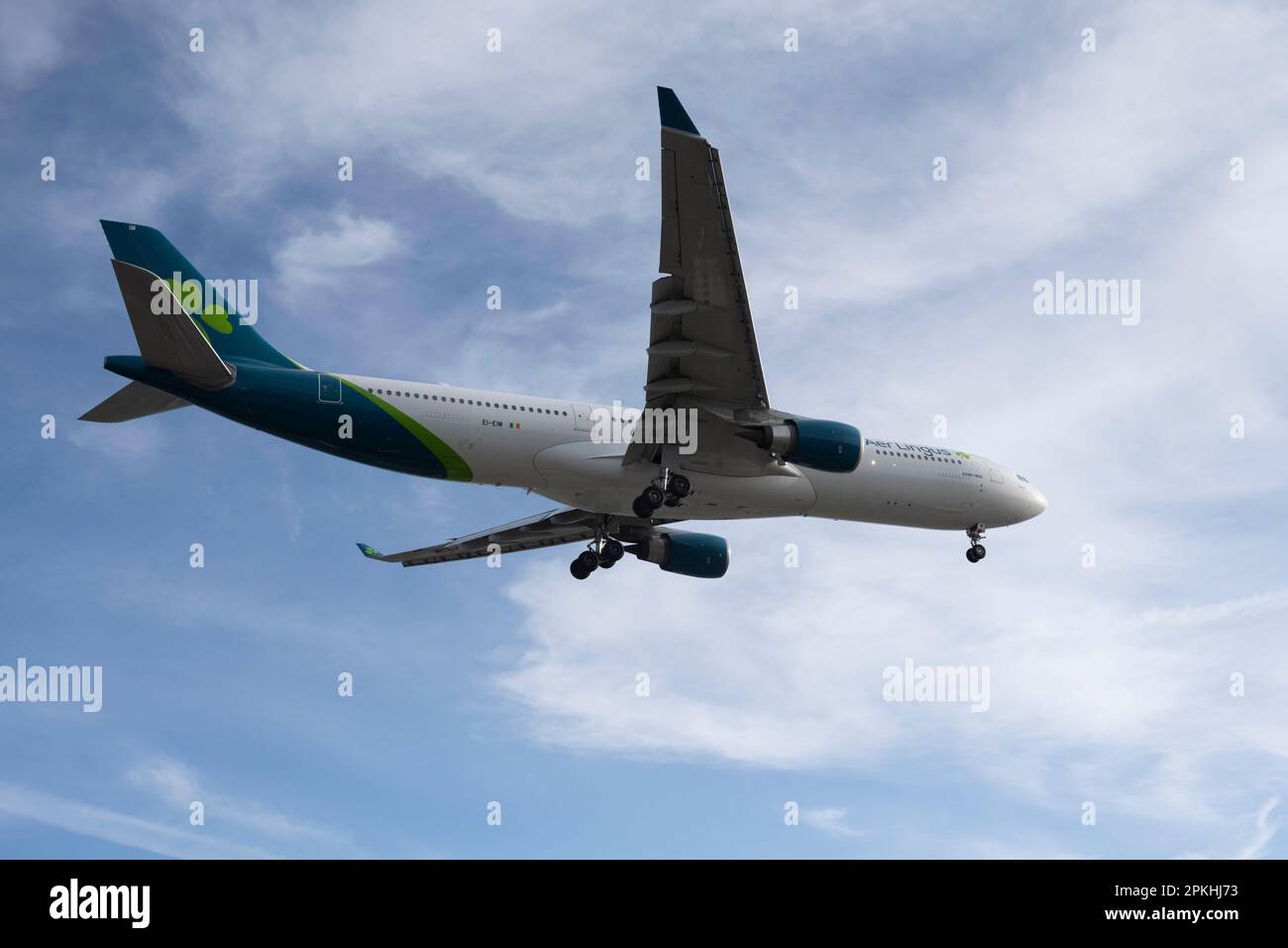 Los Angeles, California, USA. 7th Apr, 2023. An Air Lingus Airbus A330 ...