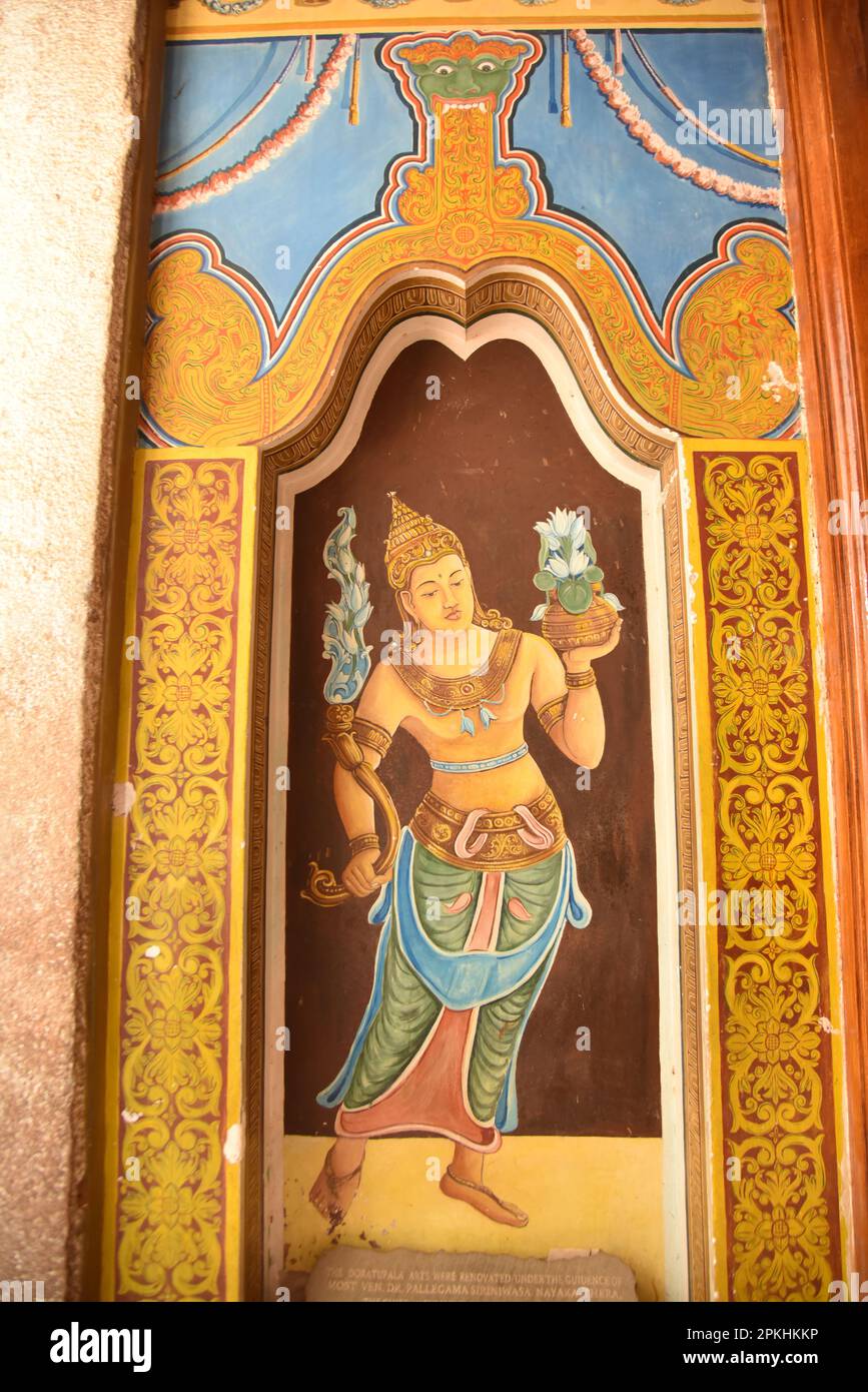 Kandyan paintings hi-res stock photography and images - Alamy