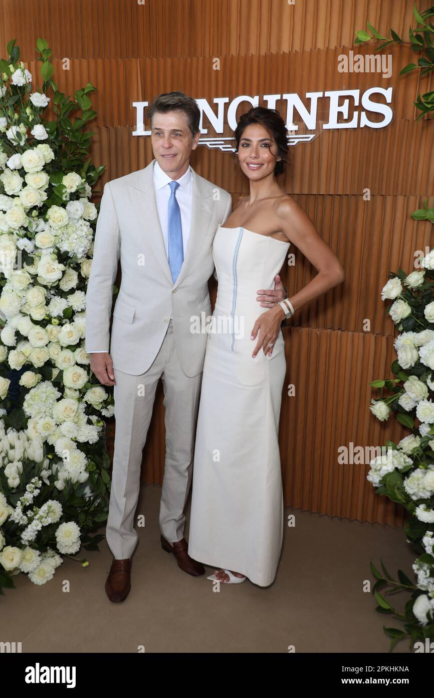Sydney, Australia. 8th April 2023. Patrick Whitesell and Pia Whitesell ...