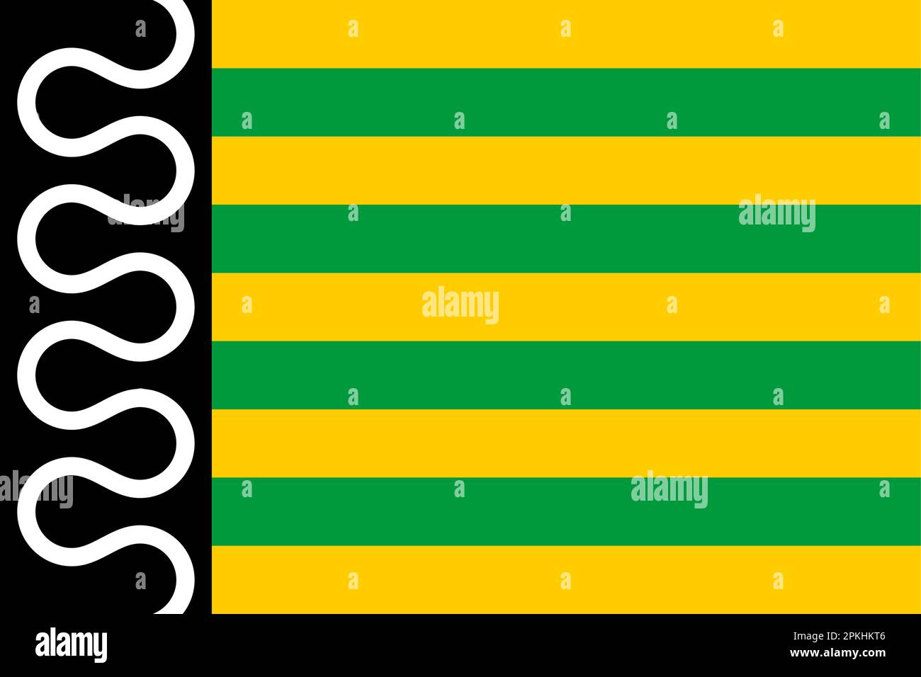 Flag of De Wolden Municipality (Drenthe province, Kingdom of the ...