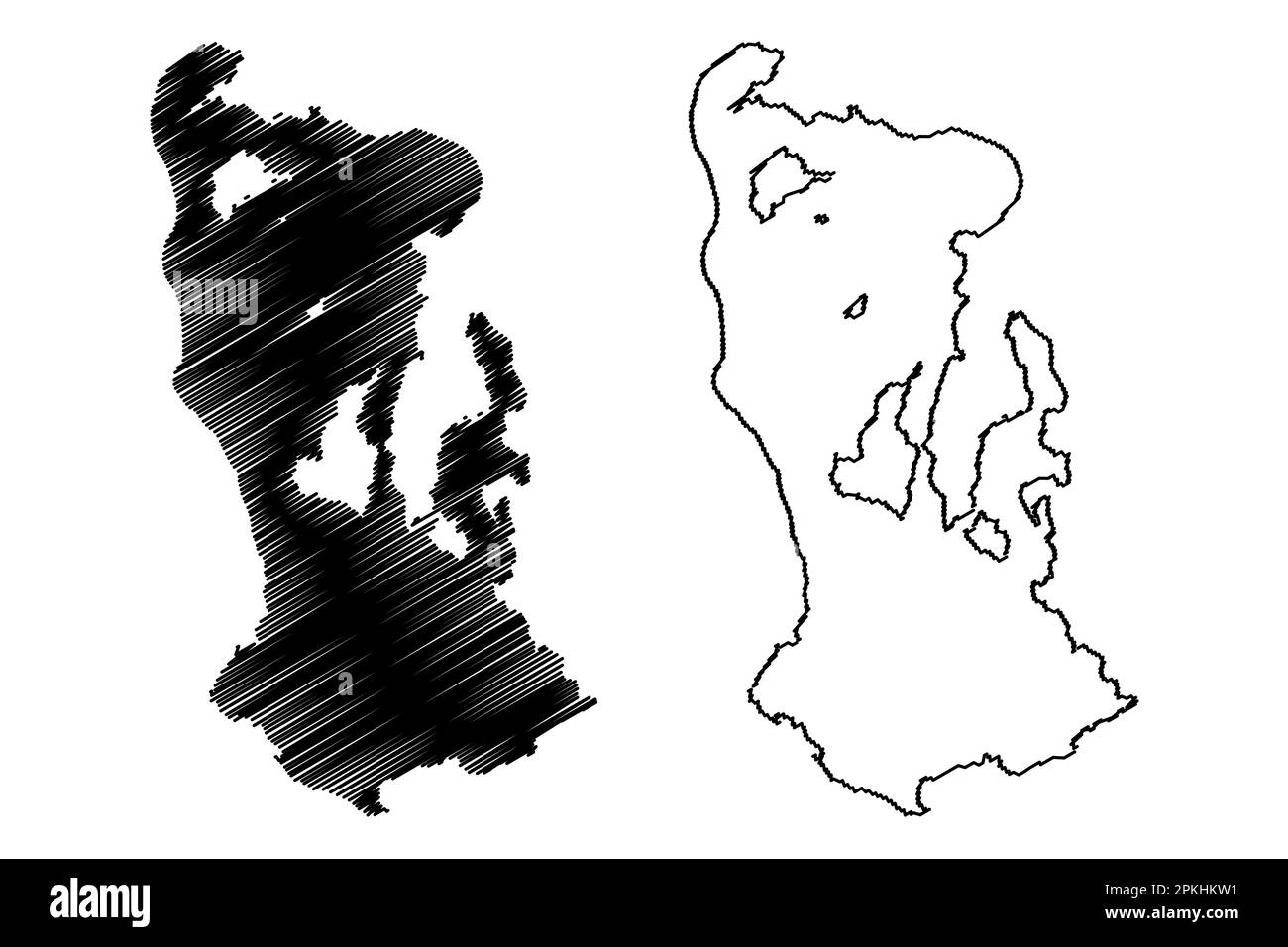 Lake Chew Bahir (Africa, Federal Democratic Republic of Ethiopia) map ...