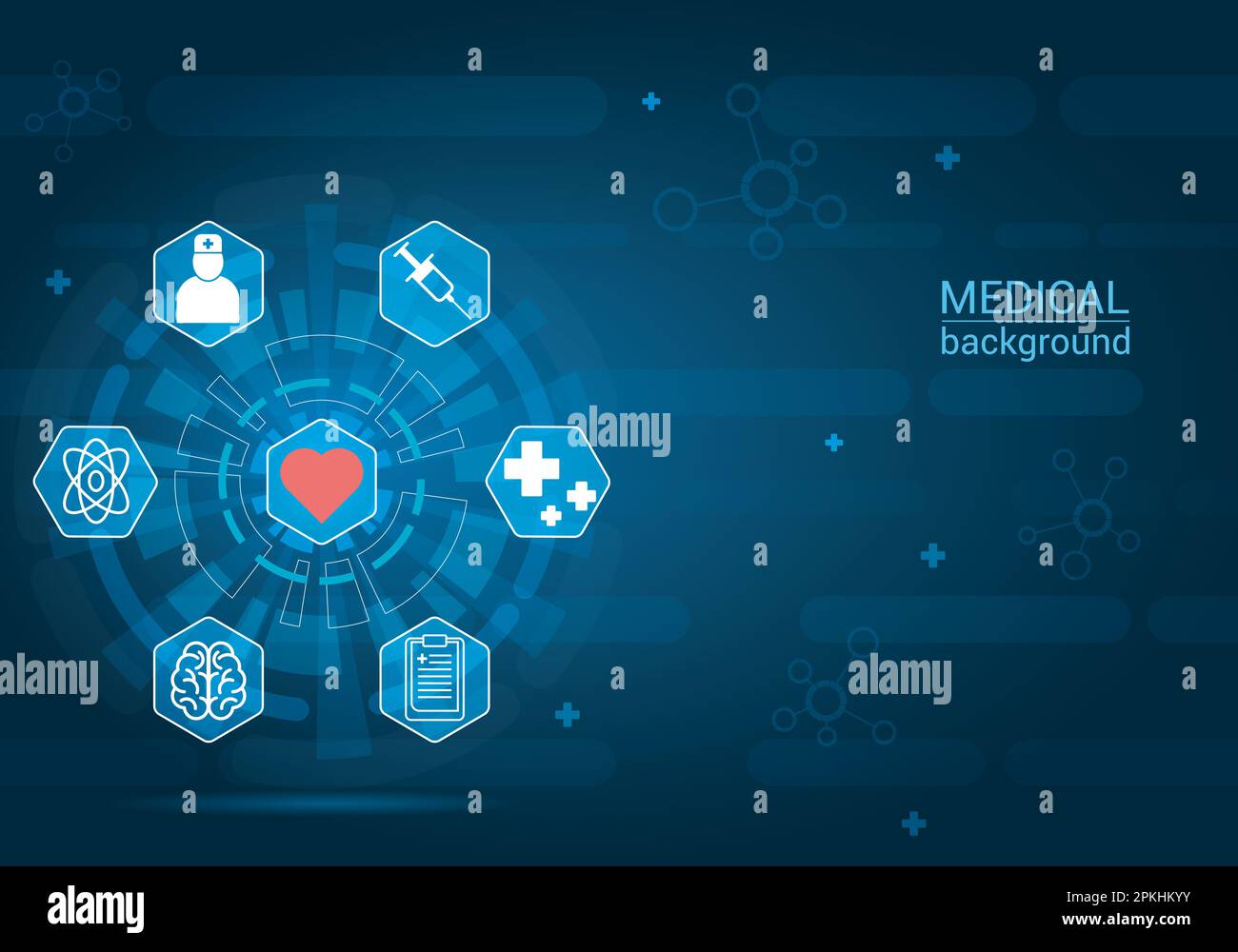 medical background with abstract and hospital treatment elements Stock ...