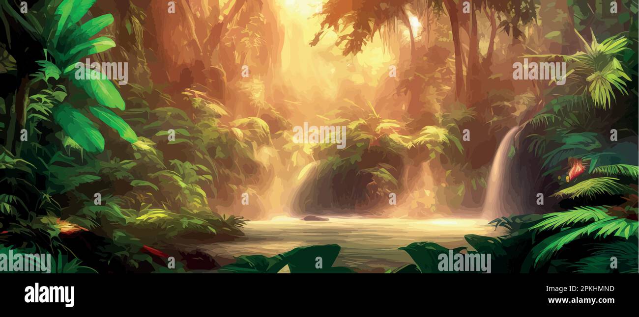 Fantasy magical backgrounds Stock Vector Images - Alamy