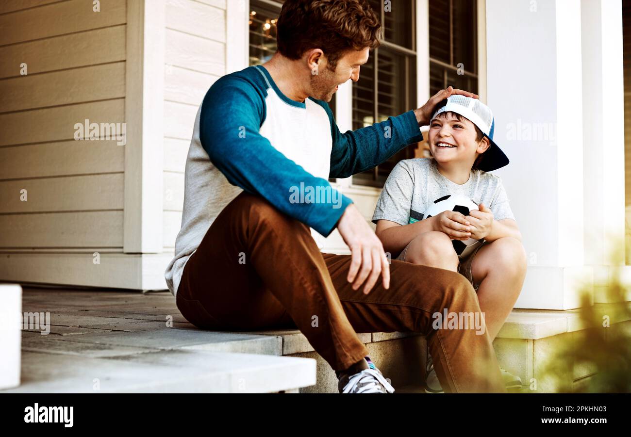 Fatherhood is what taught me the true meaning of love. a father and his ...