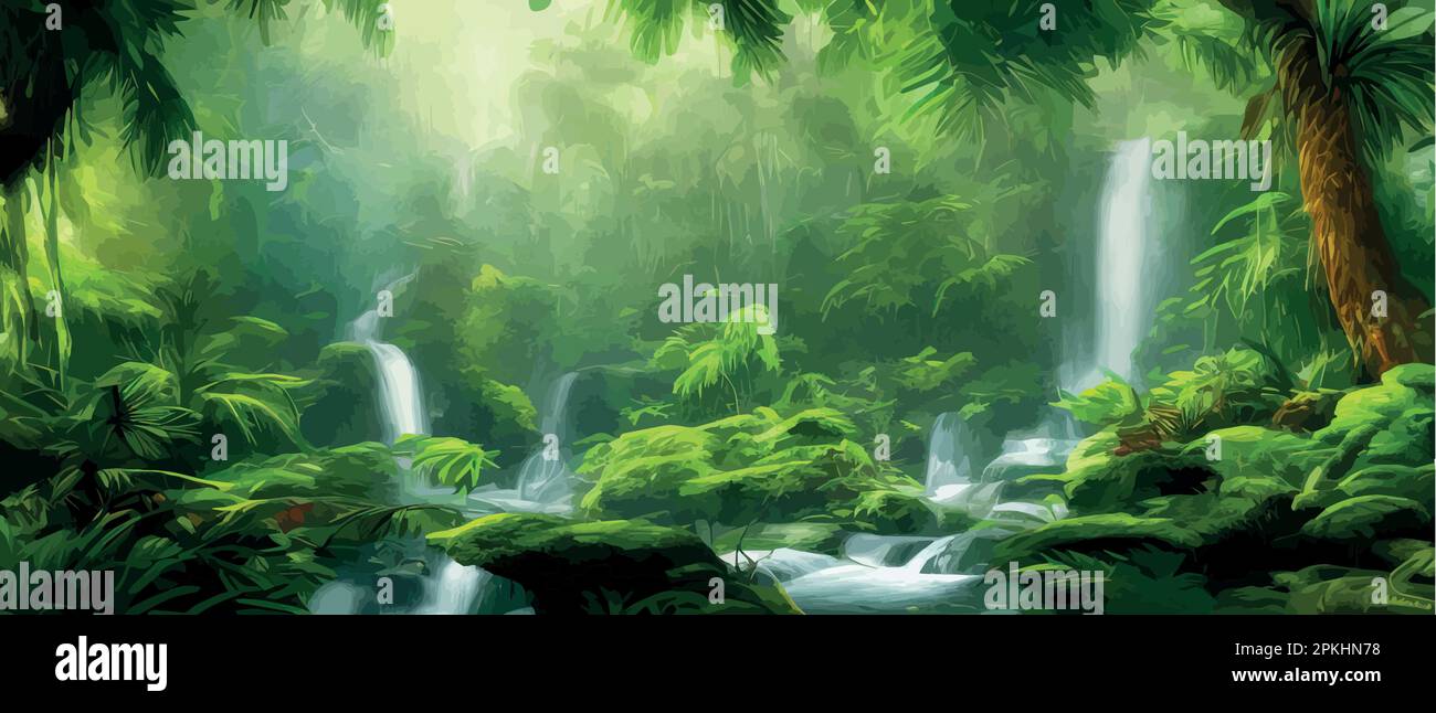 Brook beach Stock Vector Images - Alamy