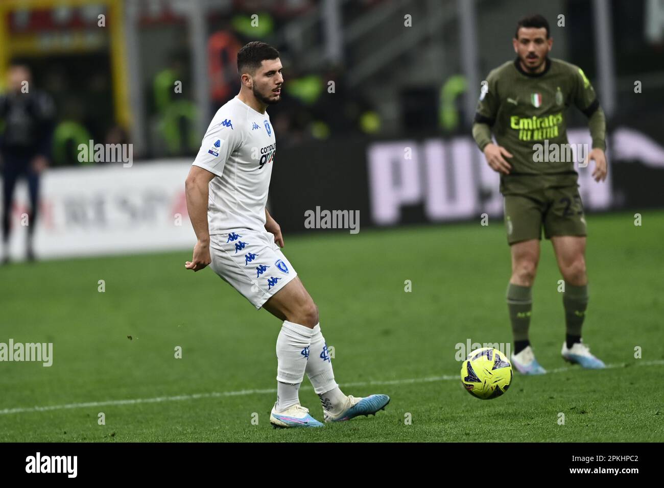 Liberato Cacace (Empoli) during the Italian "Serie A" match between ...