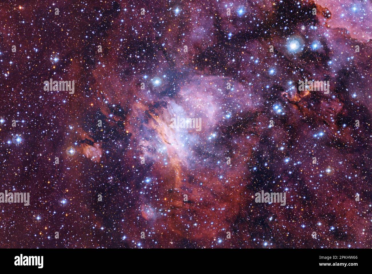 Cluster of stars. Starfield. Nebula. Elements of this image furnished ...