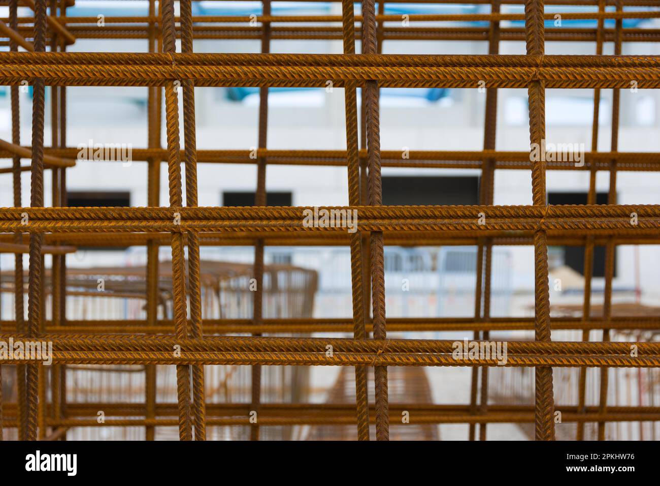 Steel reinforcement in building hi-res stock photography and images - Alamy