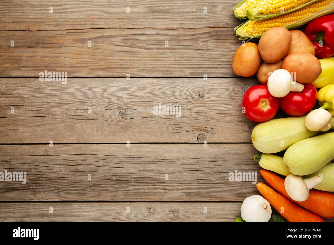 Healthy eating background. Studio photography of different vegetables ...
