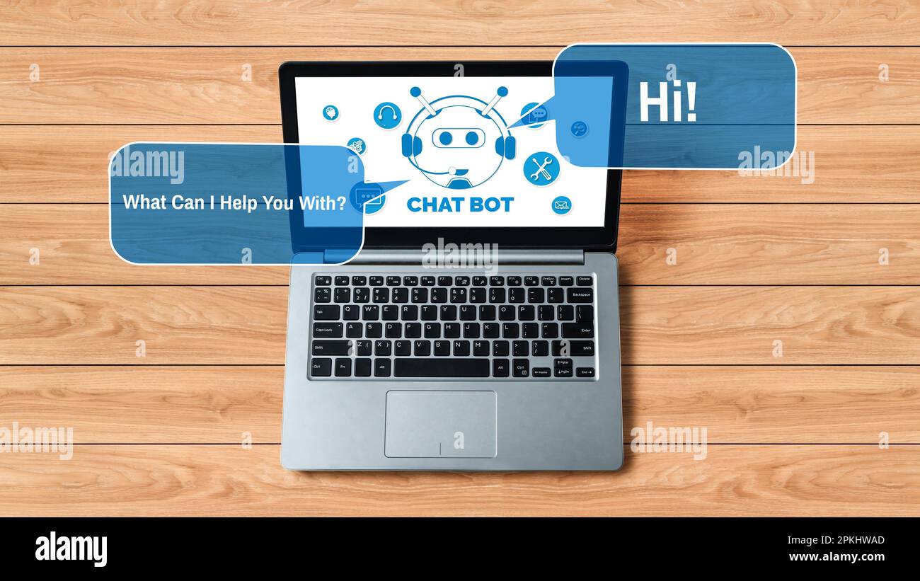 AI Chatbot, Artificial intelligence Technology Concept Stock Photo - Alamy