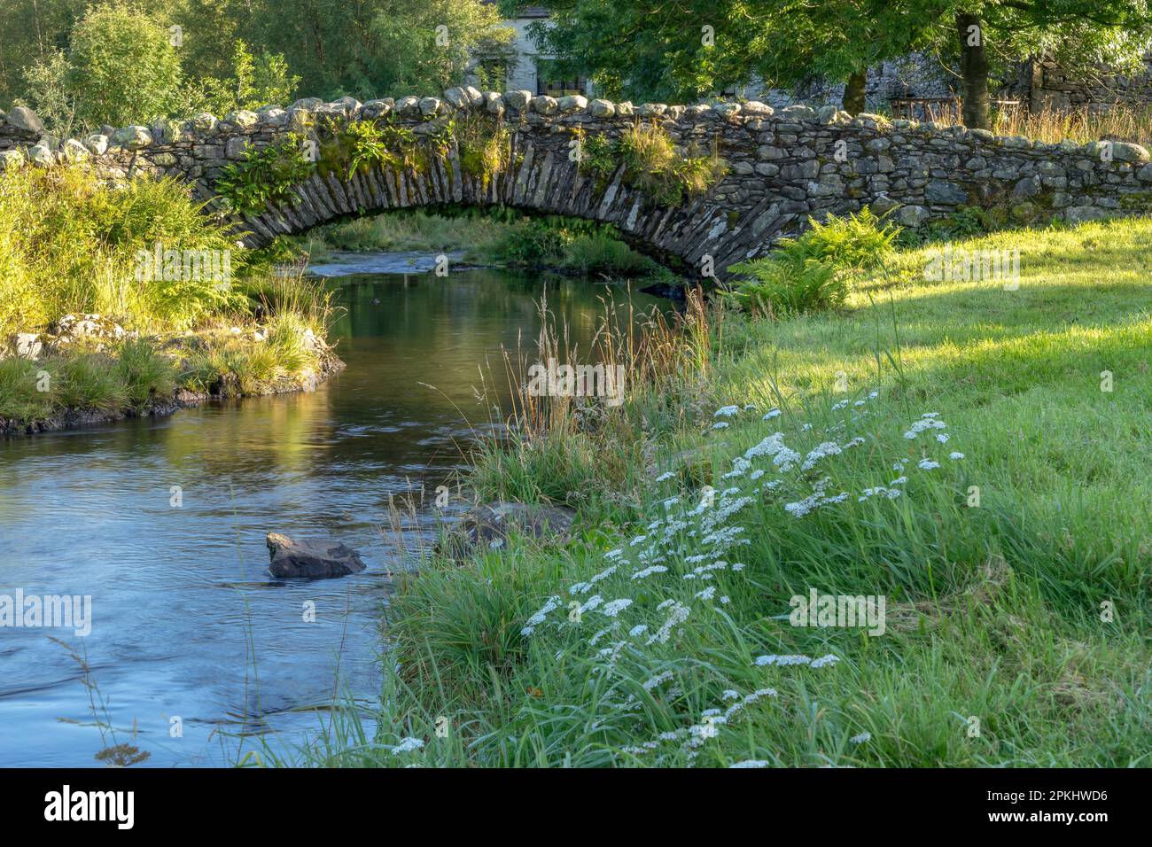 Watendlath Bridge in the Lake District Stock Photo - Alamy