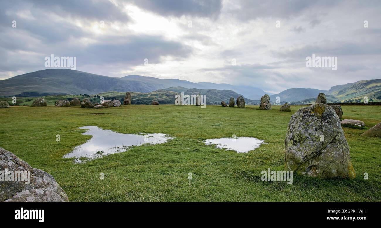 Castlerigg Stone Circle Stock Photo - Alamy