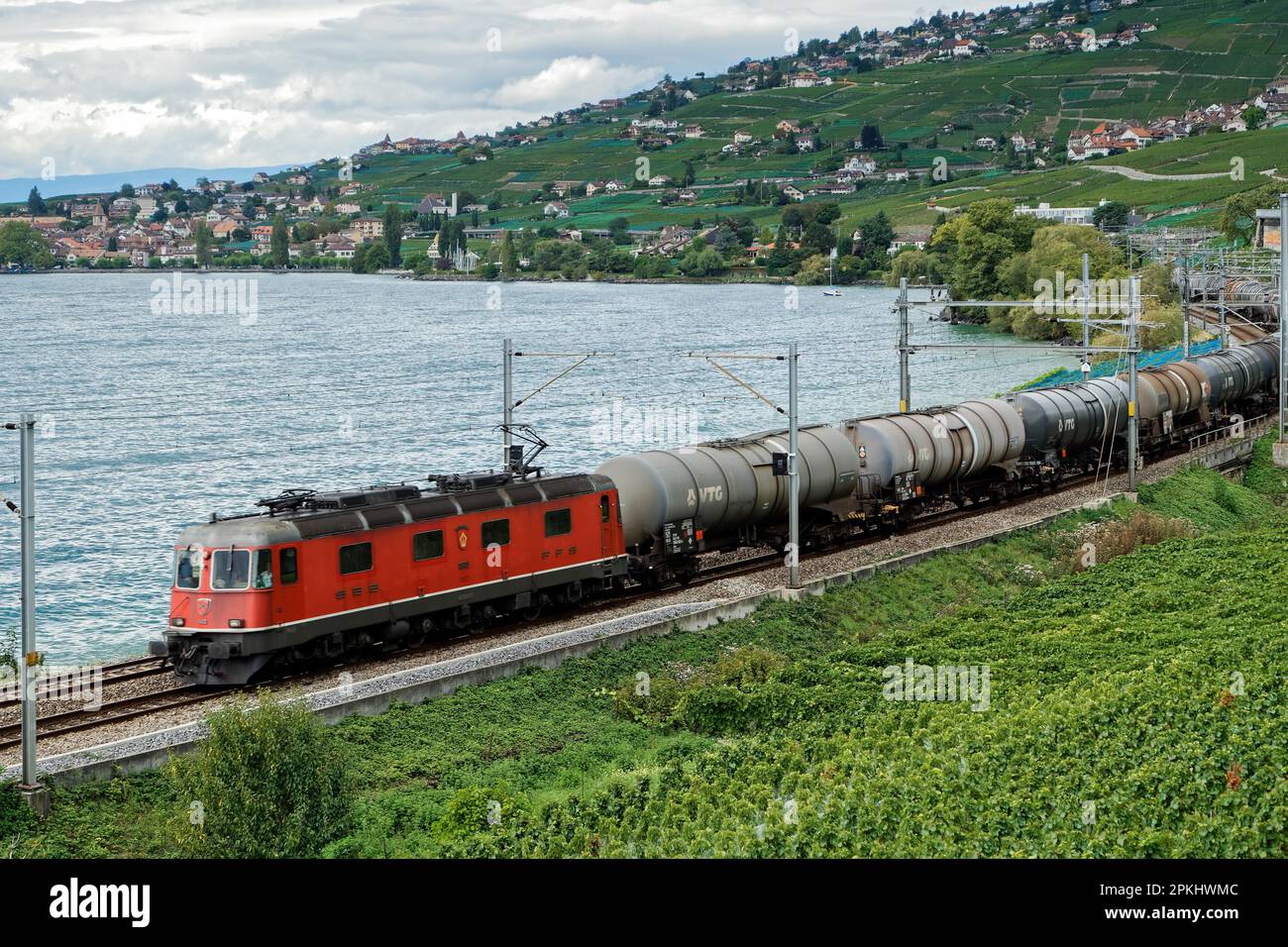 Electric freight train hi-res stock photography and images - Alamy