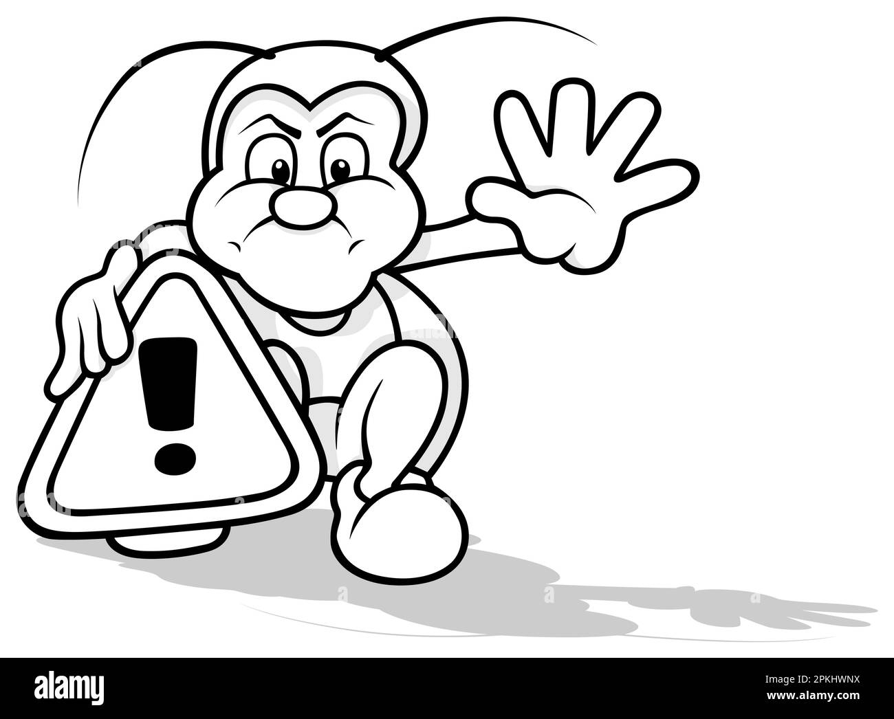 Exclamation mark showing danger hi-res stock photography and images - Alamy