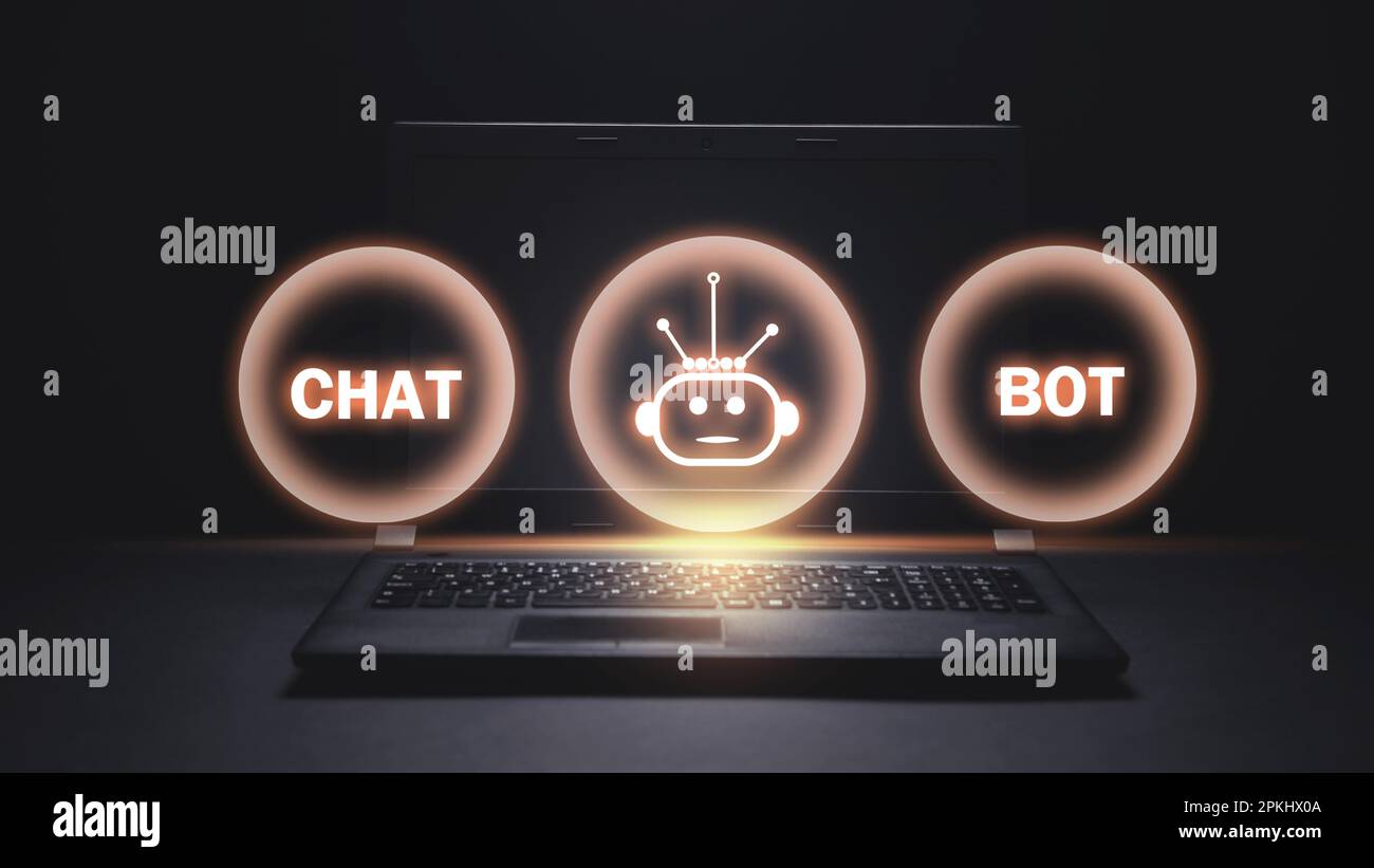 AI Chatbot, Artificial intelligence Technology Concept Stock Photo - Alamy