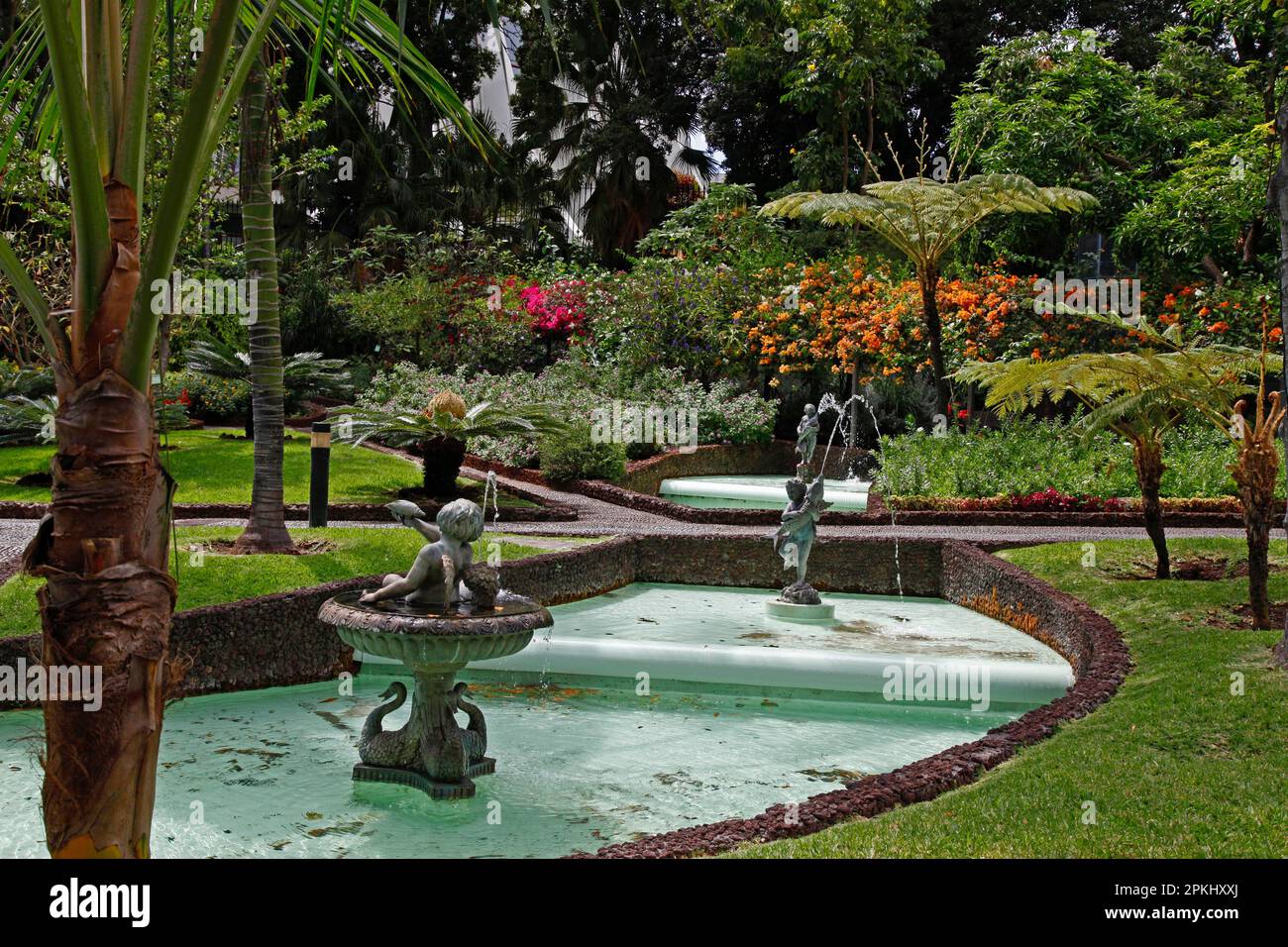 Madeira funchal garden quinta vigia hi-res stock photography and images ...