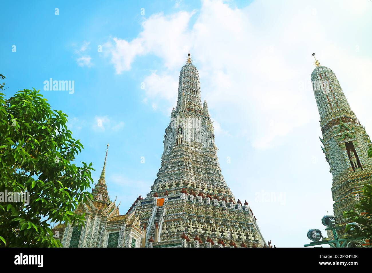Holy Spire of The Temple of Dawn Called Phraprang Wat Arun, the Iconic Buddhist Temple in ...