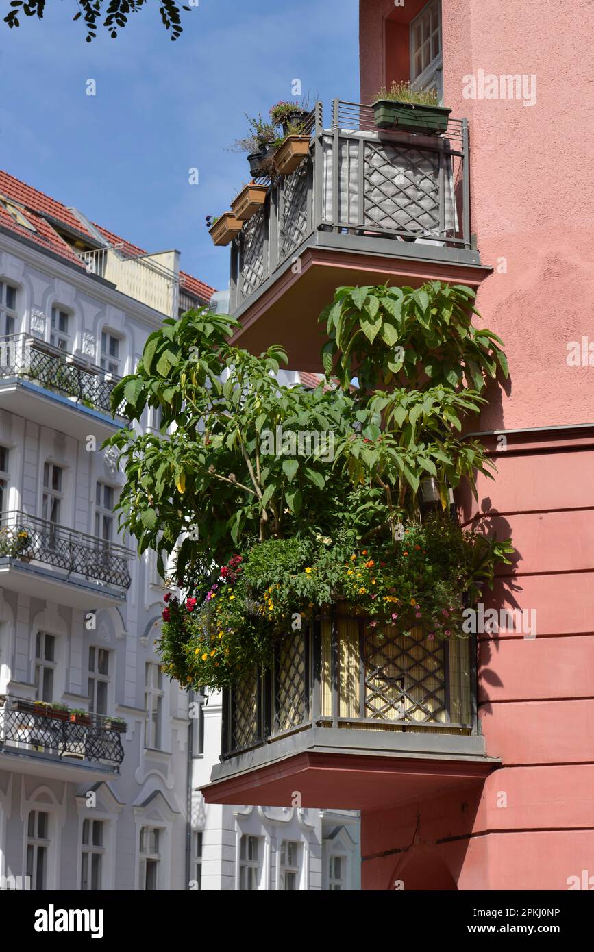 House building balcony real hi-res stock photography and images - Alamy