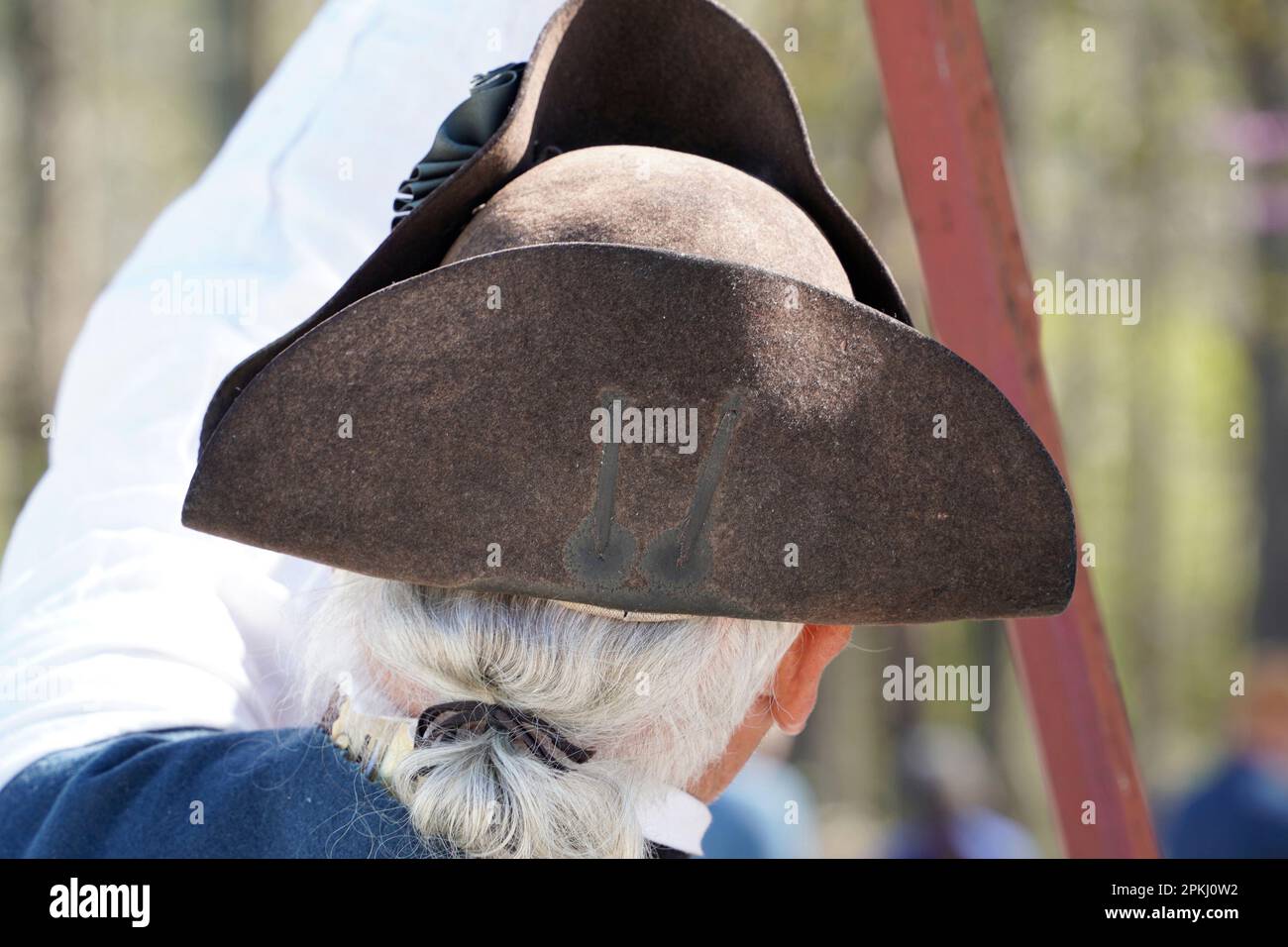 Hat of American Revolution british soldier settler in Yorktown ...
