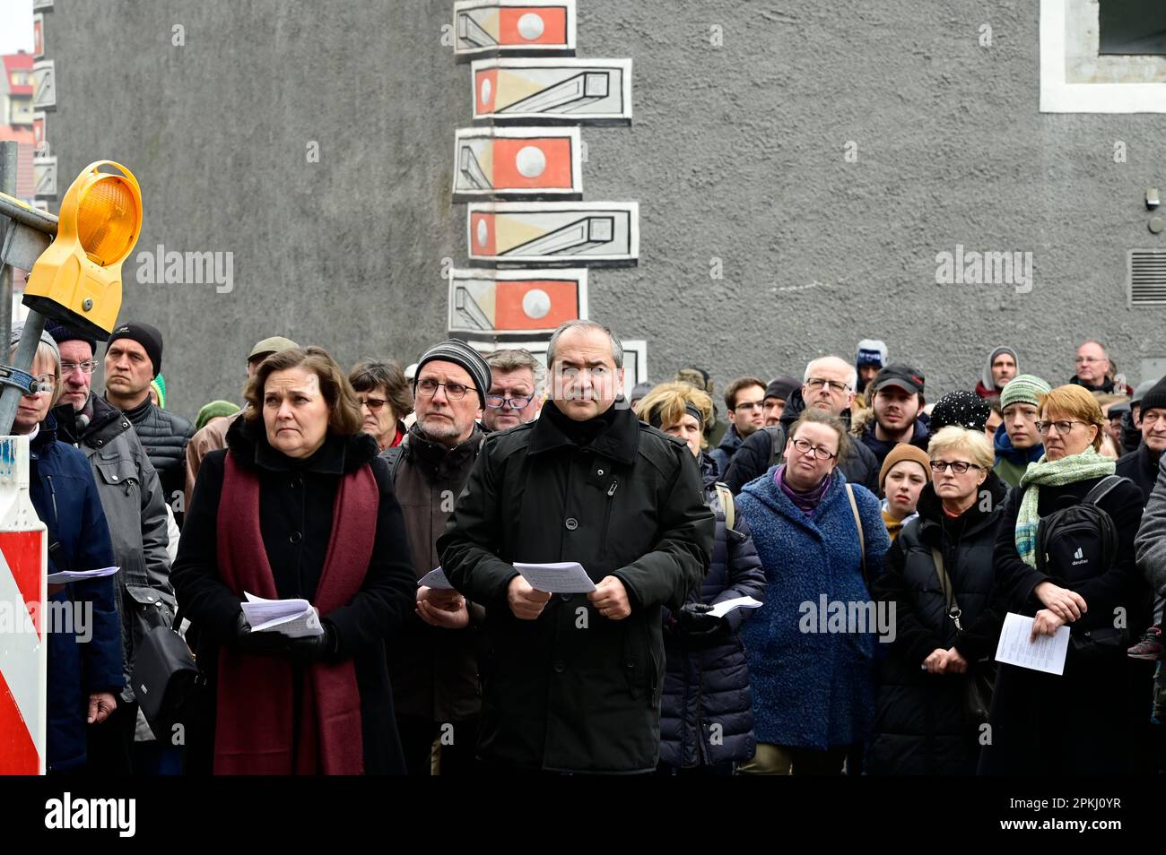 Im Bild: Octavian Ursu mit Ehefrau Désirée. Am Karfreitag fand in ...