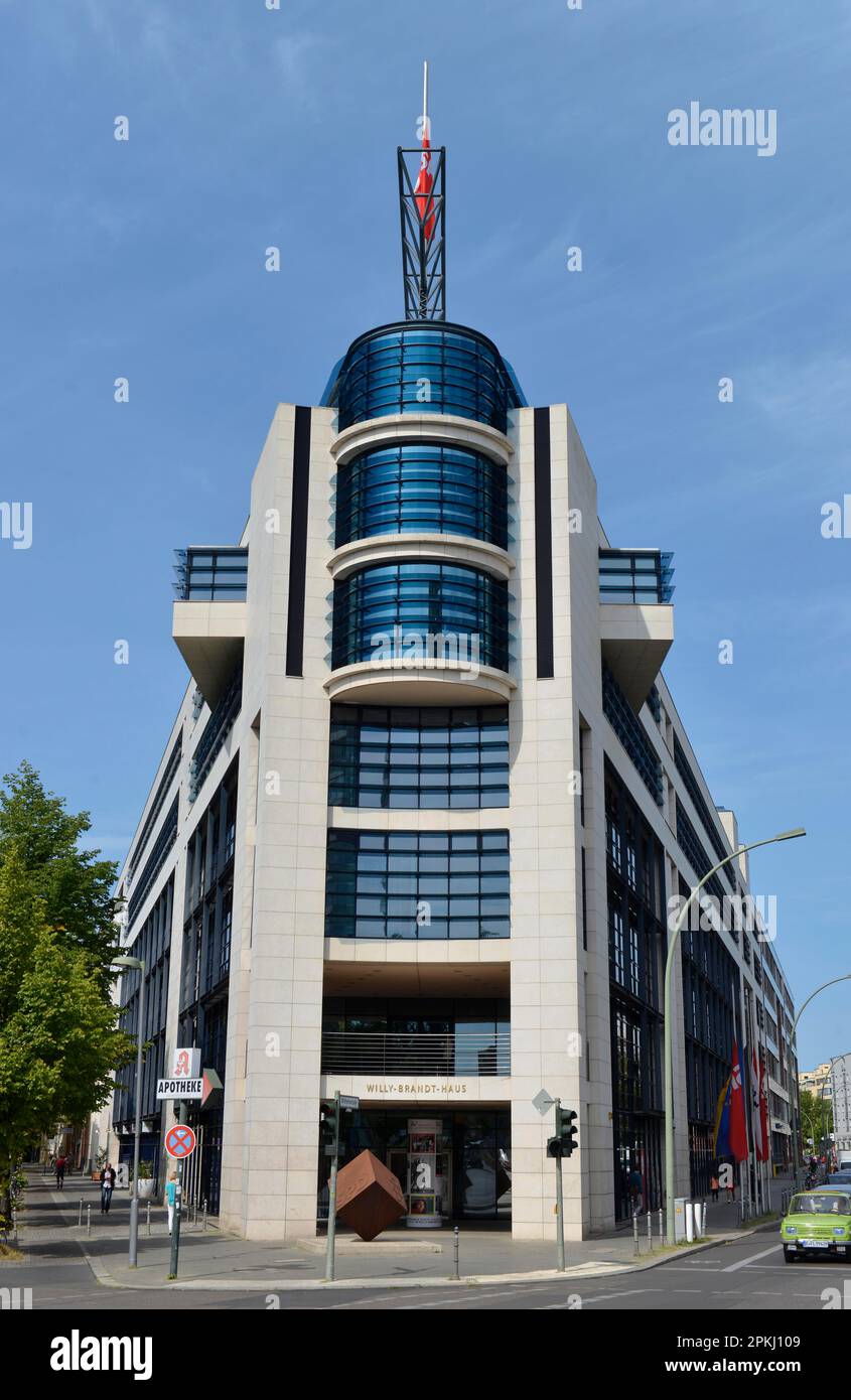 SPD Federal Headquarters, Willy Brandt House, Stresemannstrasse ...
