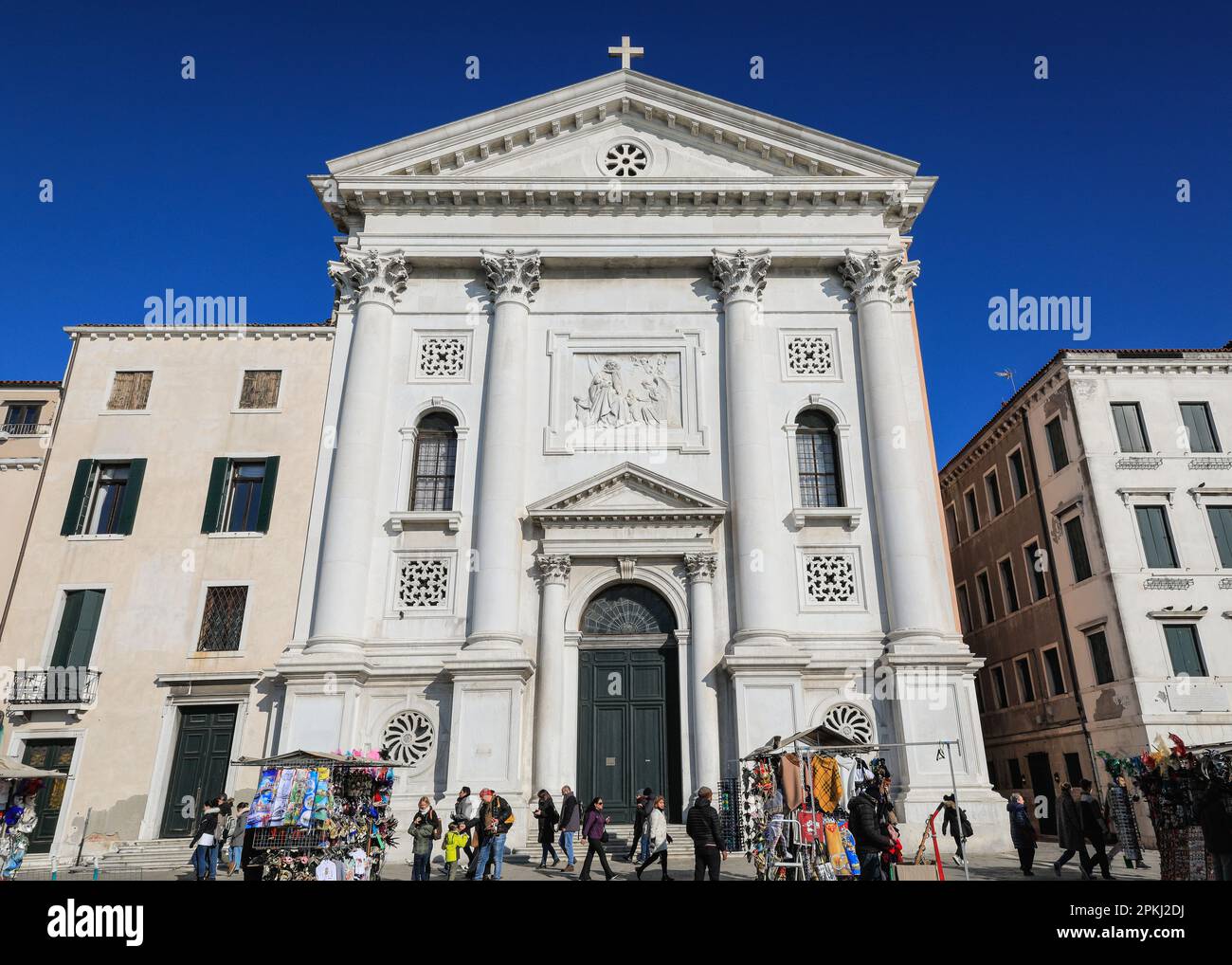 Venice church Santa Maria della Visitazione ( Chiesa Della Pieta) on ...