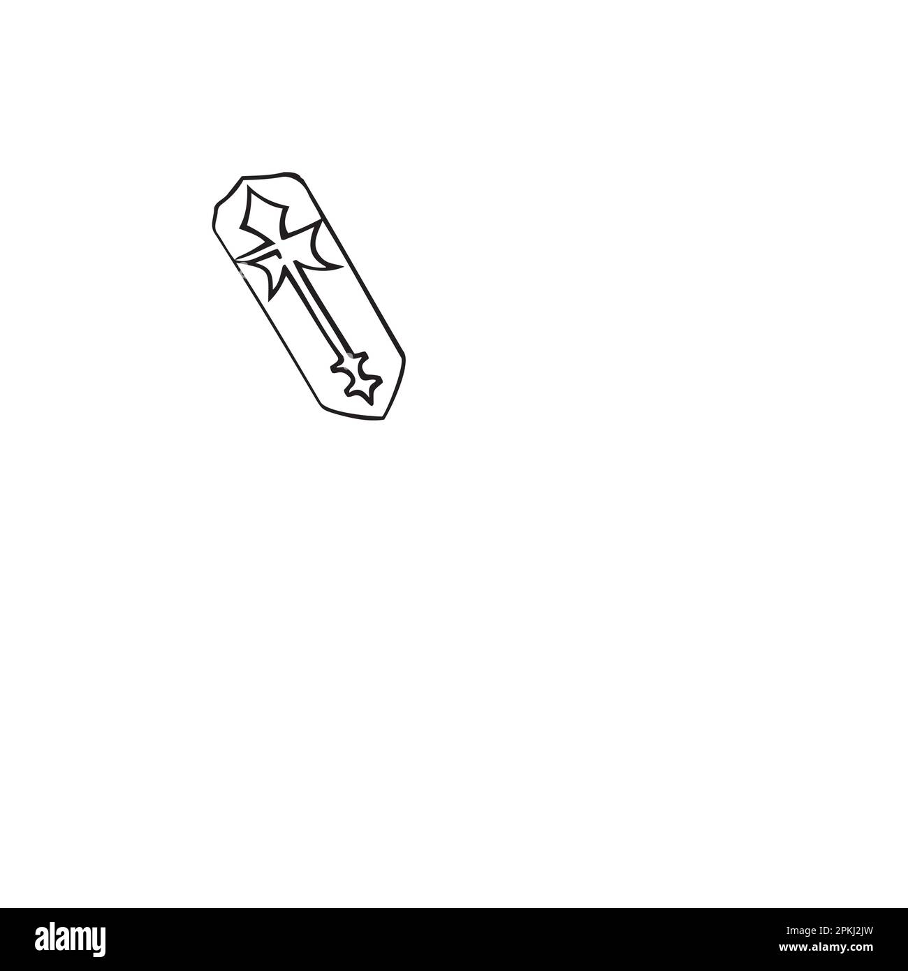 Knight hand drawn sketch in doodle style illustration Stock Vector ...