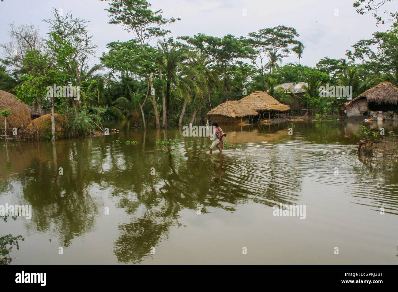 Cyclone Aila affected village at Khulna, Bangladesh Stock Photo - Alamy