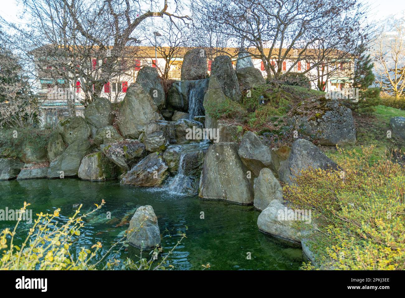 Japanese garden interlaken hi-res stock photography and images - Alamy