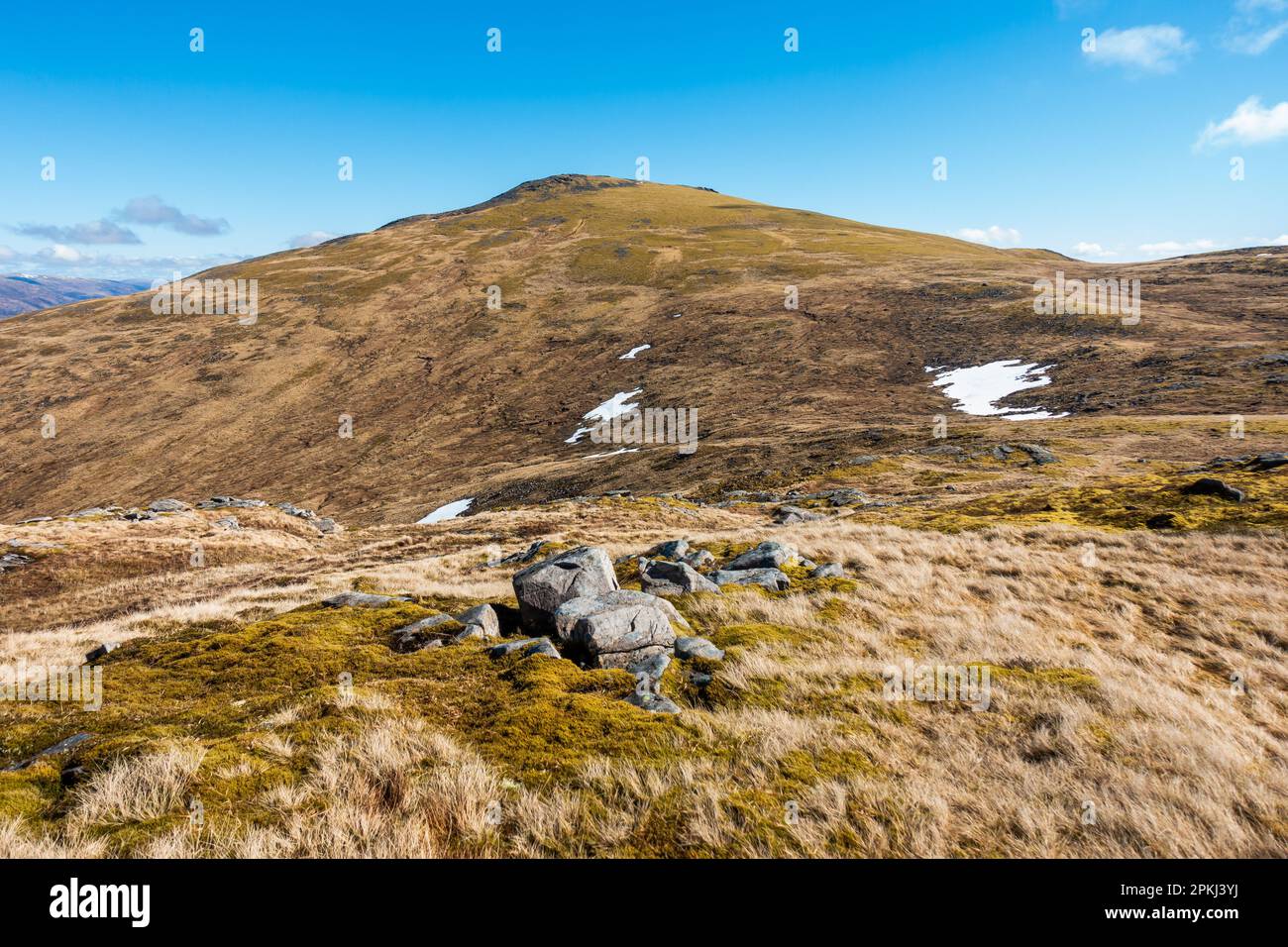 The Scottish Munro Mountain of Chno Dearg near Spean Bridge, Scotland ...