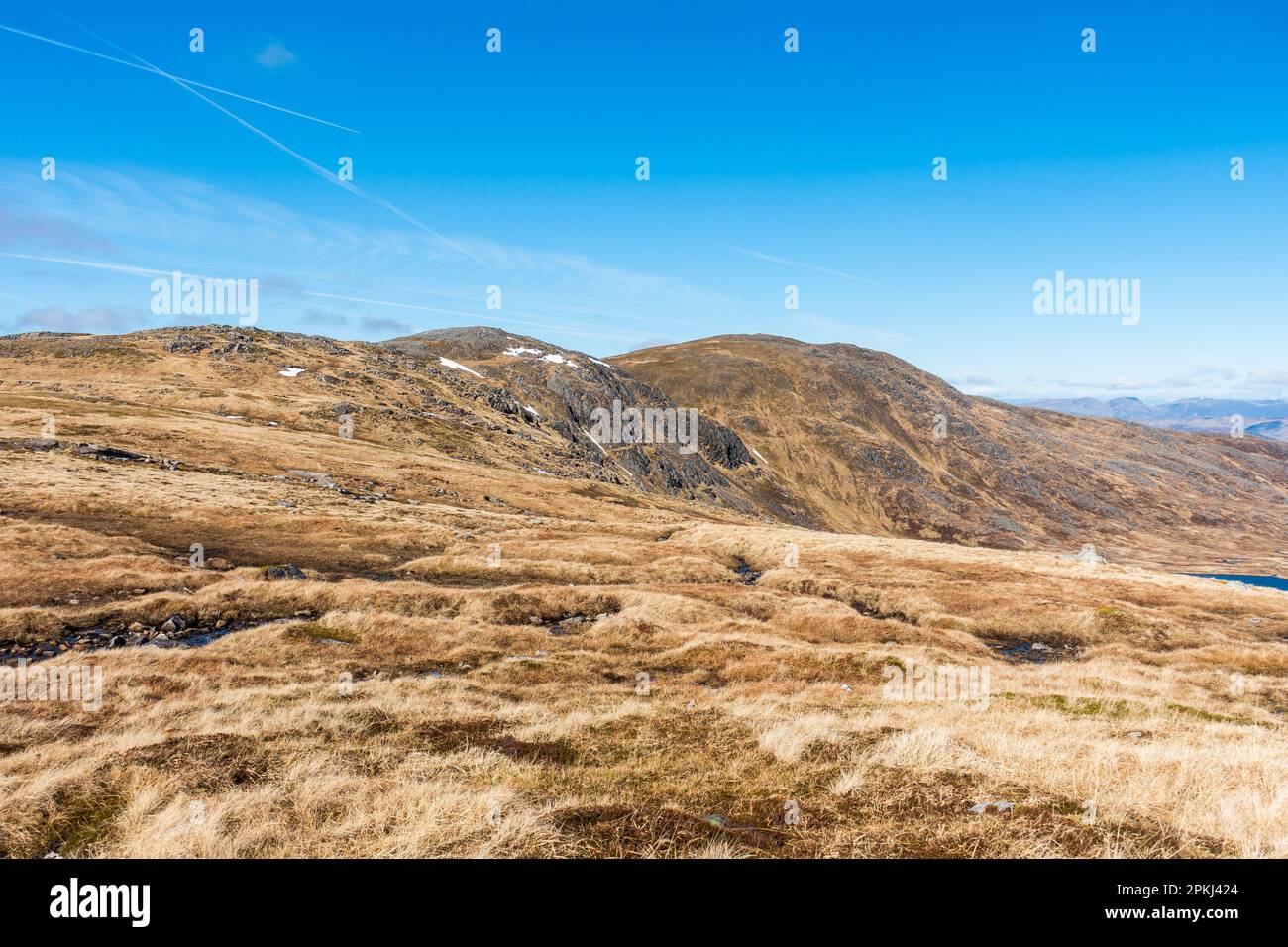 The Scottish Munro Mountain of Stob Coire Sgriodain near Spean Bridge ...