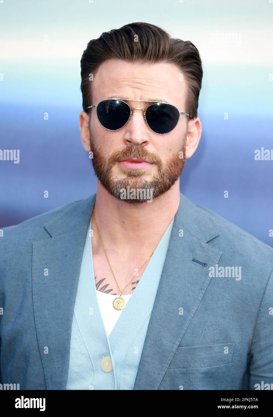 Chris Evans attends the "Lightyear" UK Premiere at Cineworld Leicester ...