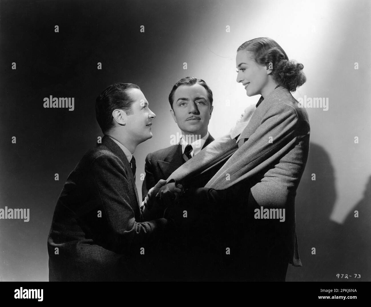 ROBERT MONTGOMERY WILLIAM POWELL and JOAN CRAWFORD Portrait in THE LAST ...