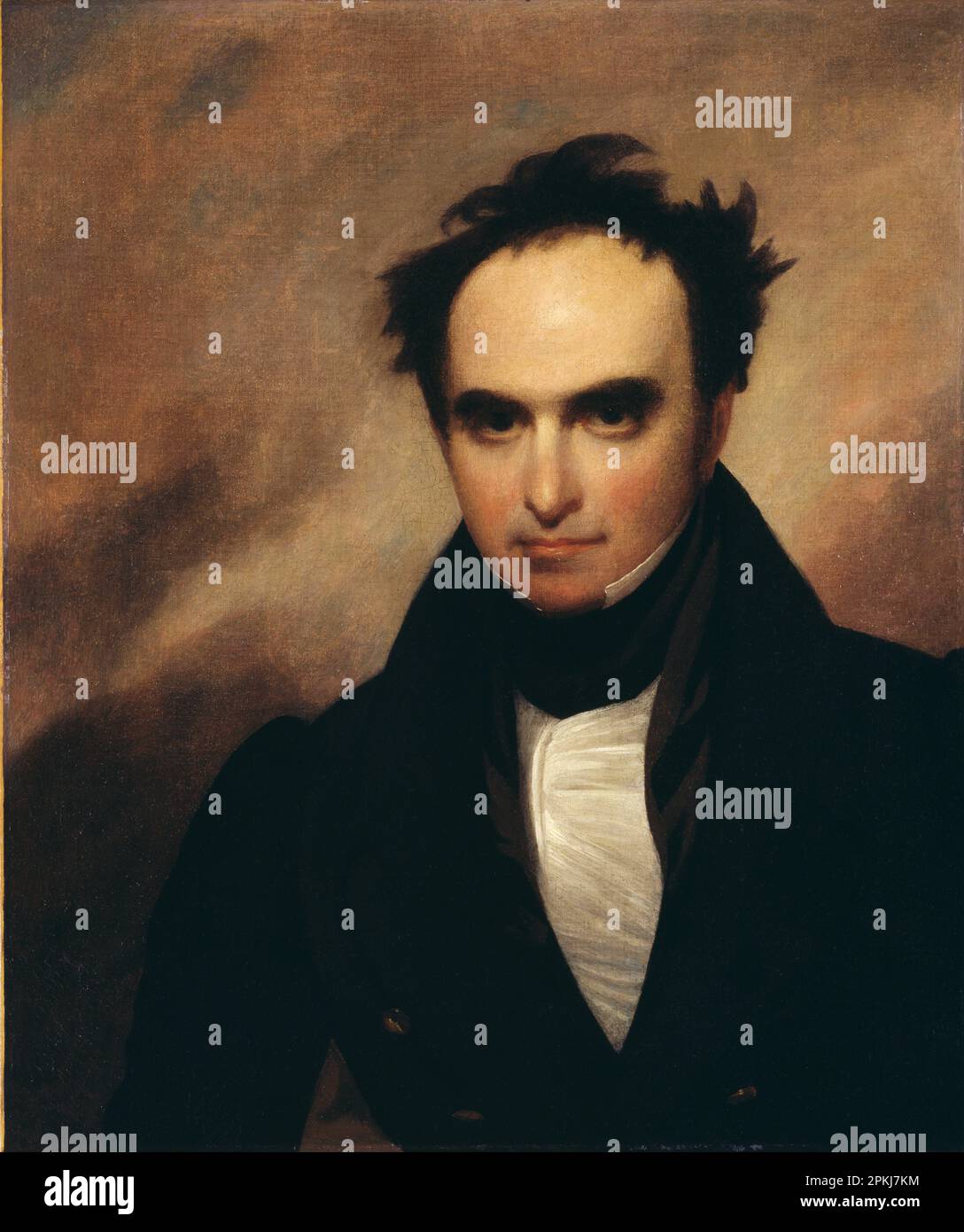 Daniel Webster 1835 by Francis Alexander Stock Photo - Alamy