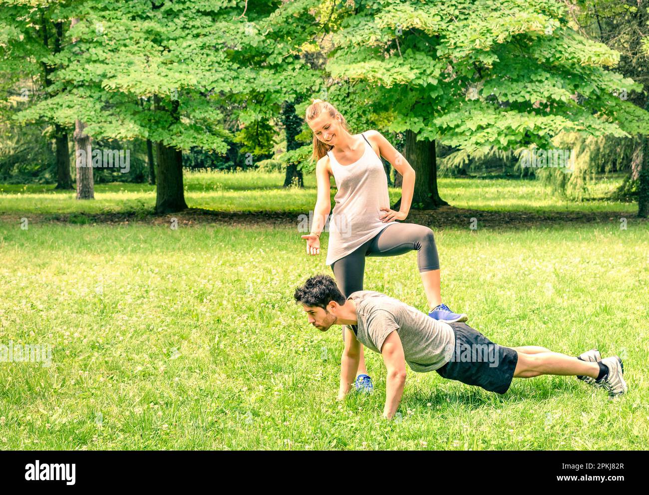 Dominant man couple hi-res stock photography and images - Alamy