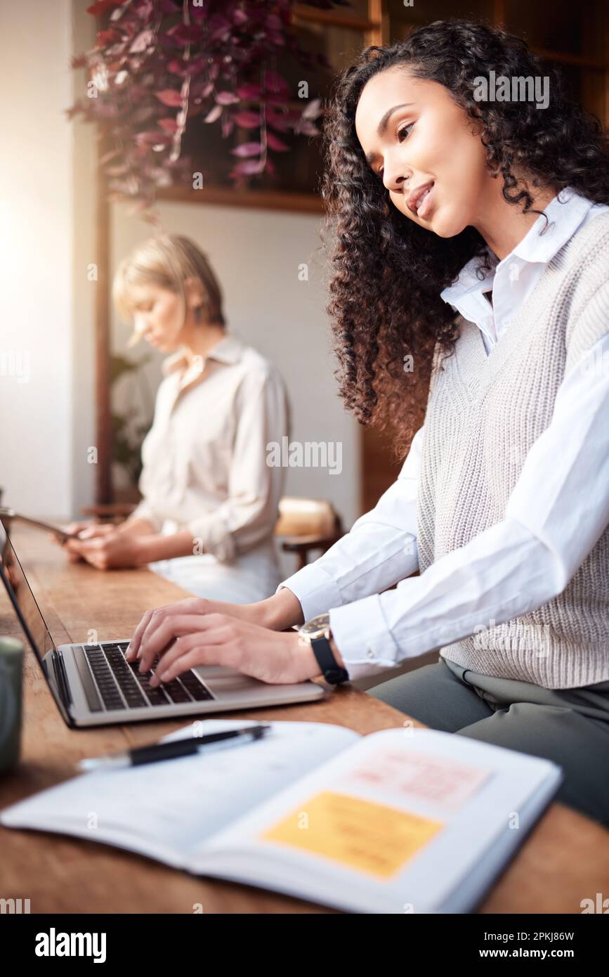 Adult girl planning new hi-res stock photography and images - Alamy