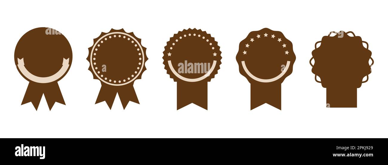 Emblem badge, circular background, visual element, used to create ...