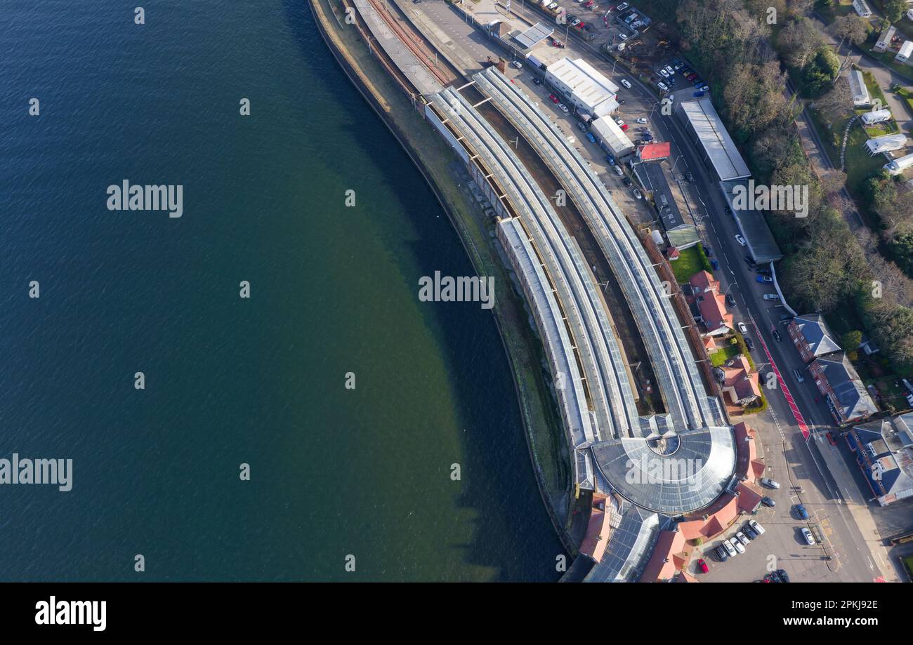 Oban railway station view hi-res stock photography and images - Alamy