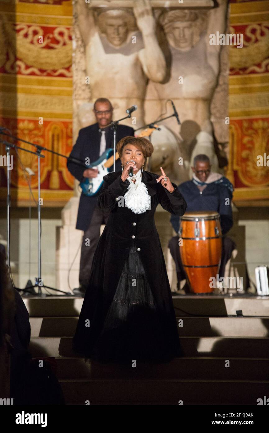 Paris, France. 07th Apr, 2023. Haitian Singer Emeline Michel - tribute ...