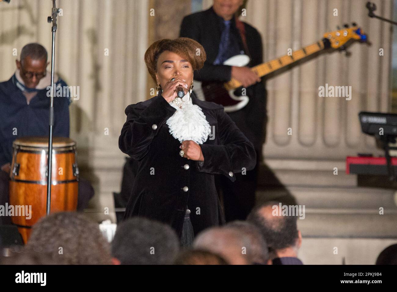 Paris, France. 07th Apr, 2023. Haitian Singer Emeline Michel - tribute ...