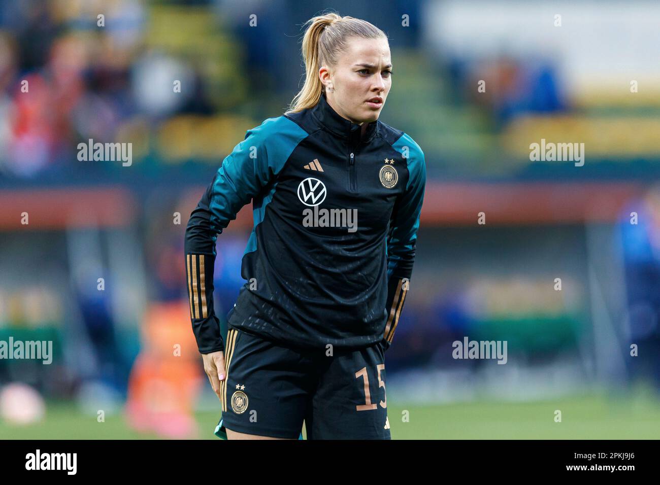 firo: April 7th, 2023, football, soccer, friendly match DFB women's ...