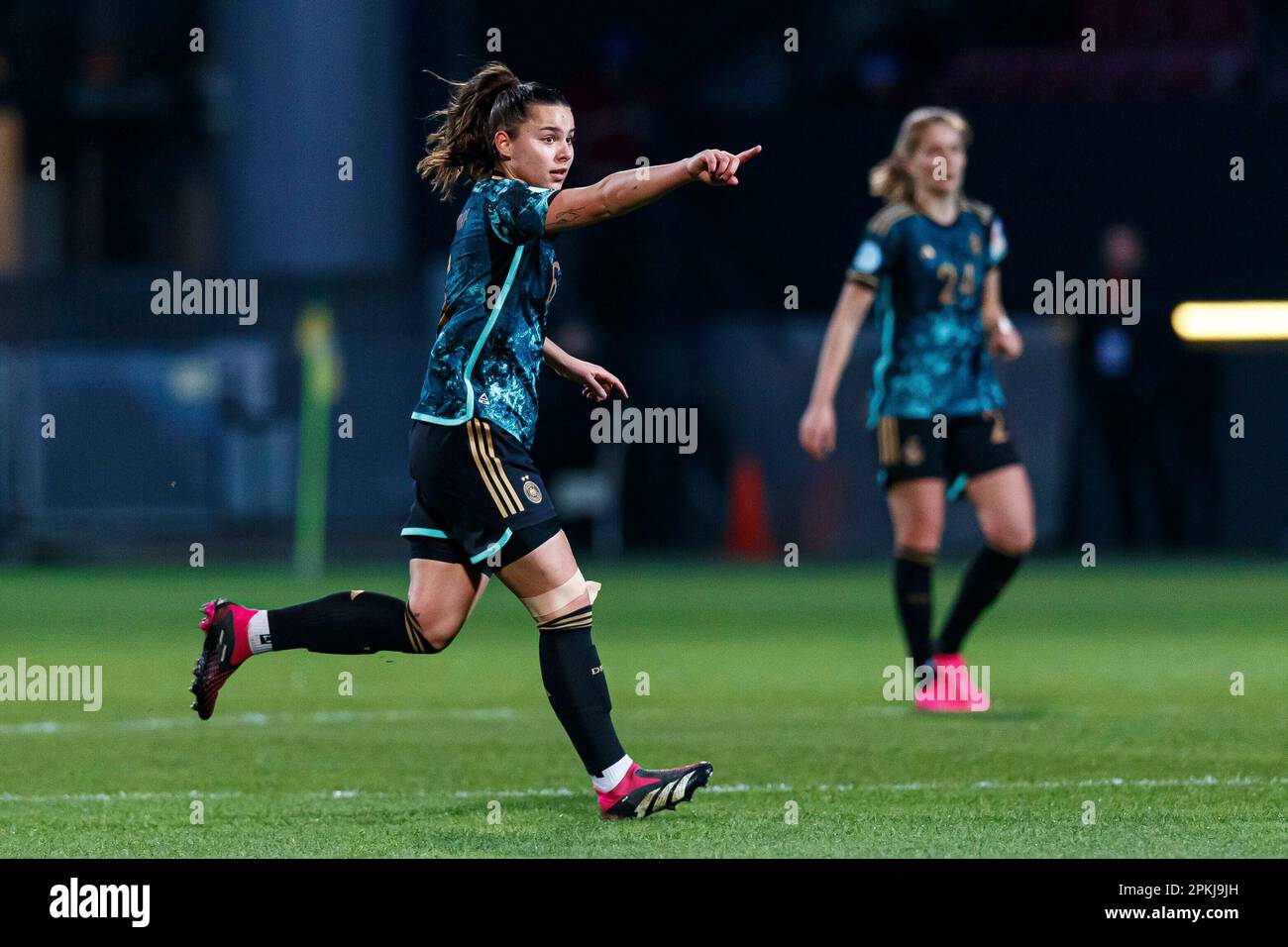 firo : April 7th, 2023, football, soccer, friendly match DFB women's ...
