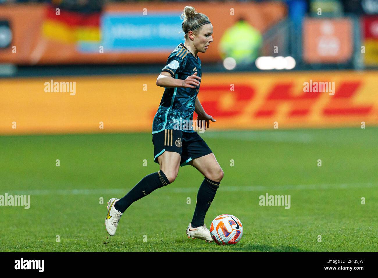 firo : April 7th, 2023, football, soccer, friendly match DFB women's ...