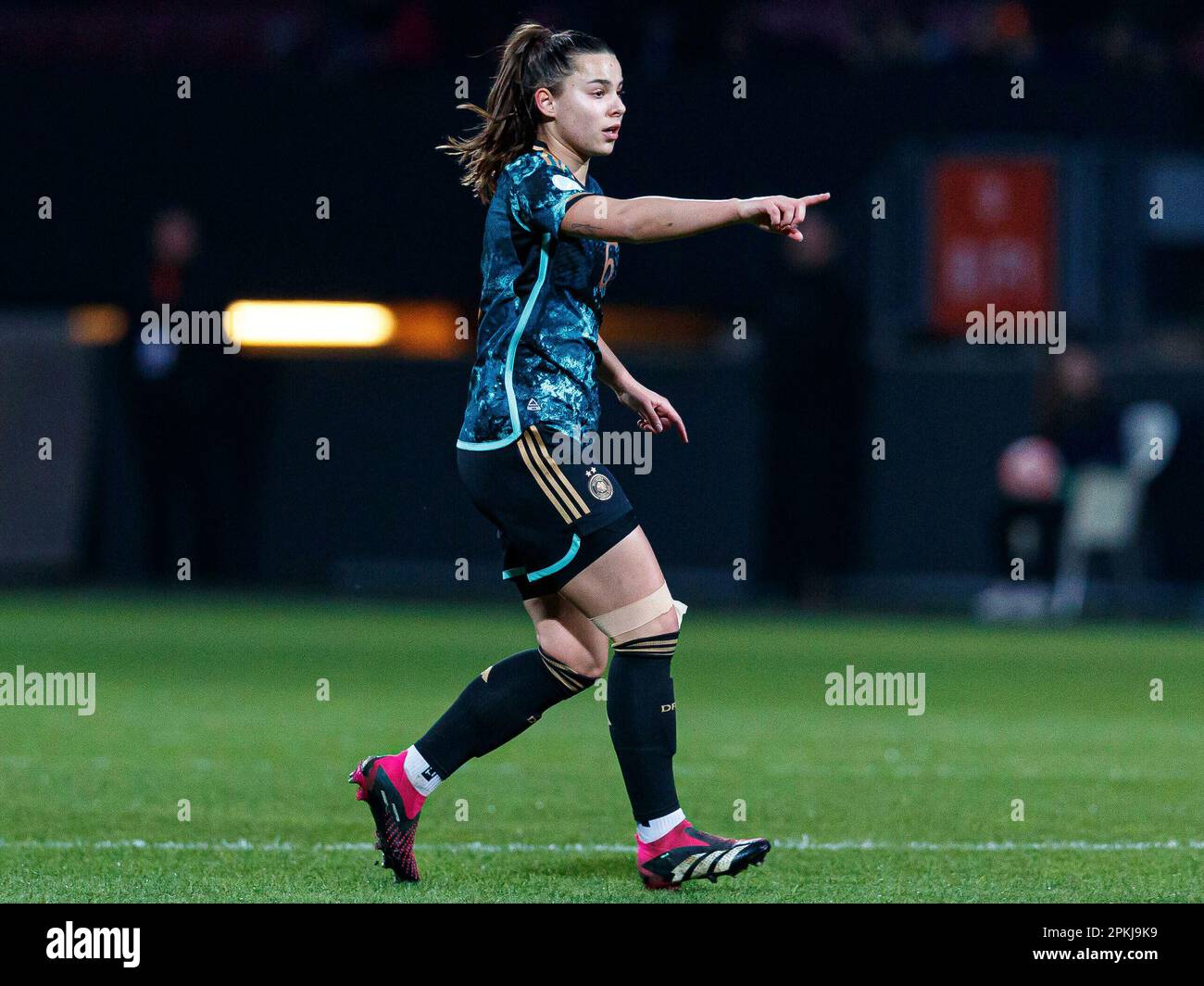 firo : April 7th, 2023, football, soccer, friendly match DFB women's ...