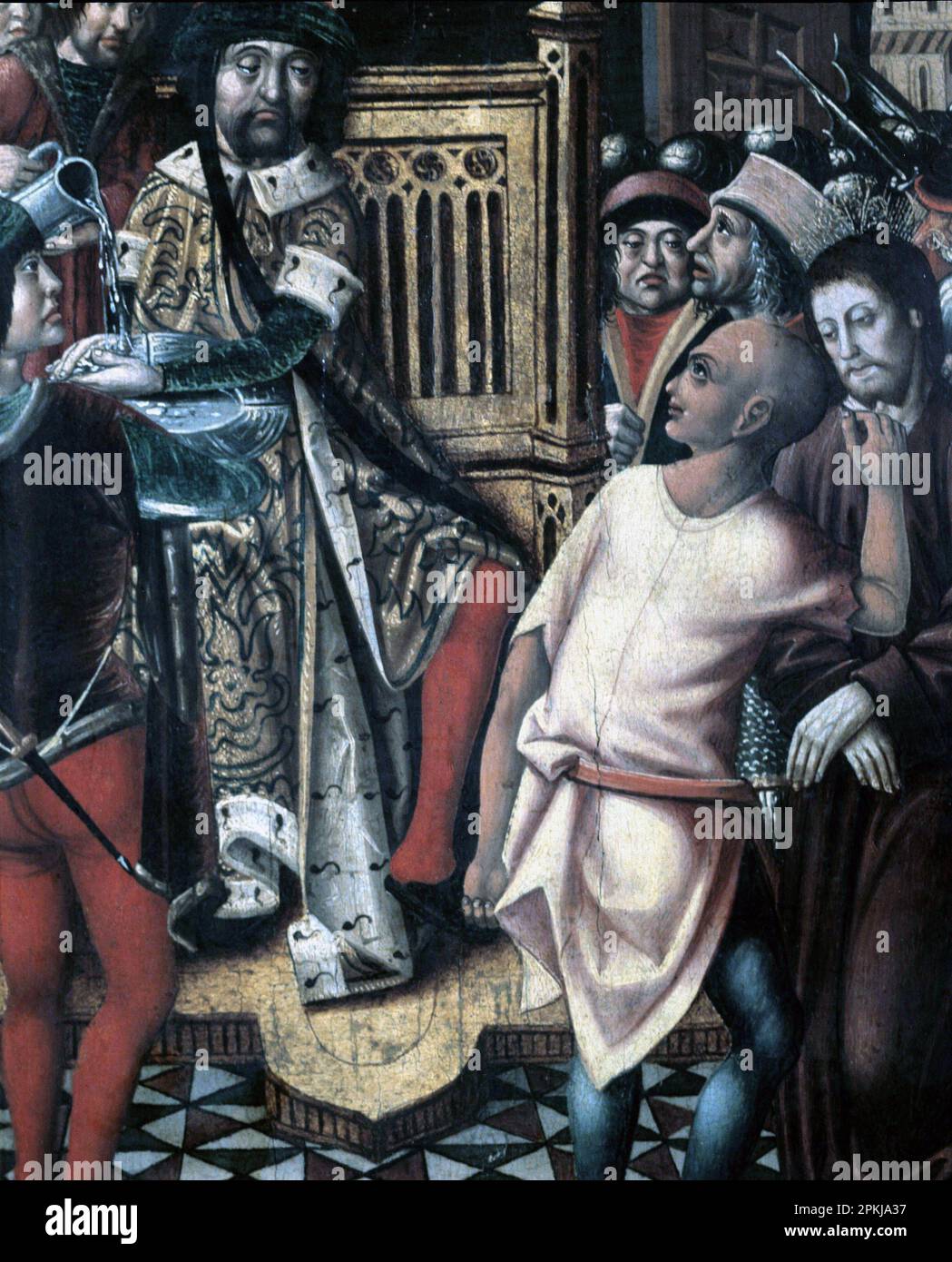 PILATOS , PONCIO. PROCURADOR ROMANO . S/1 D.JC. JESUCRISTO ANTE PILATOS ...