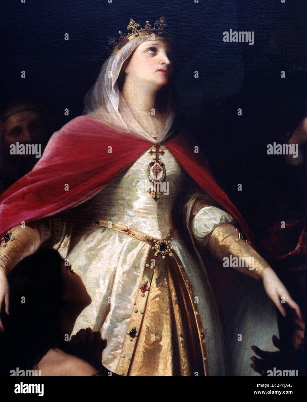 REYES CATOLICOS. ISABEL I DE CASTILLA ( 1451-1516). DETALLE DEL OLEO DE ...