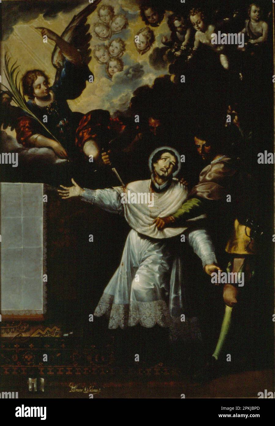 The Martyrdom of Saint Peter Arbués 1667 by Baltasar de Echave y Rioja ...