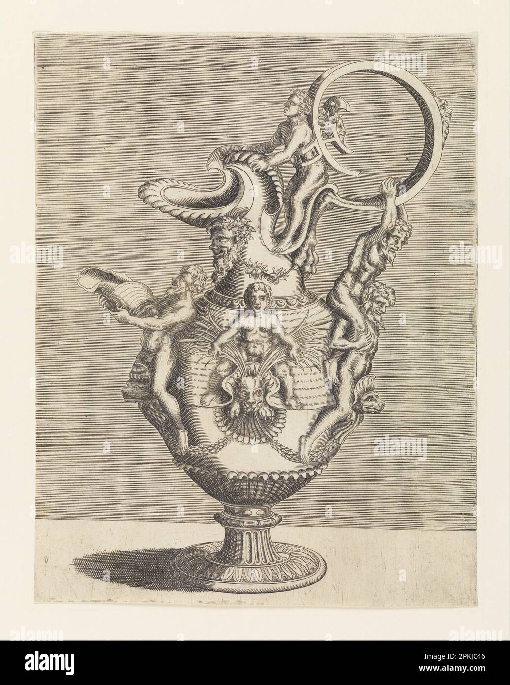 Ewer with Handle 1548 by Cornelis Floris II Stock Photo - Alamy