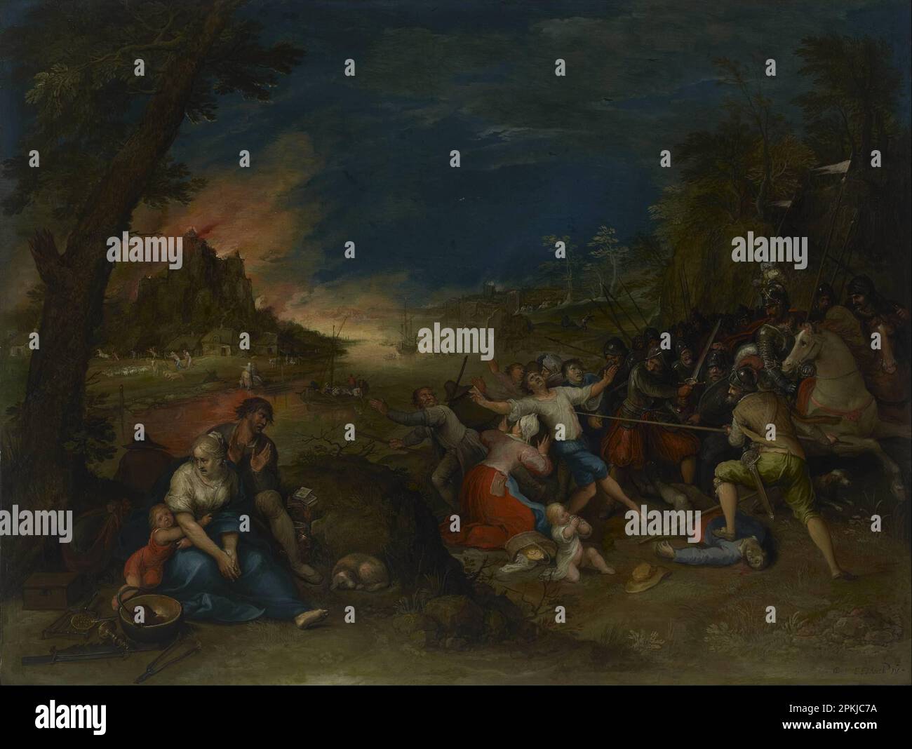 Allegory of War 1608 by Frans Francken the Younger Stock Photo - Alamy