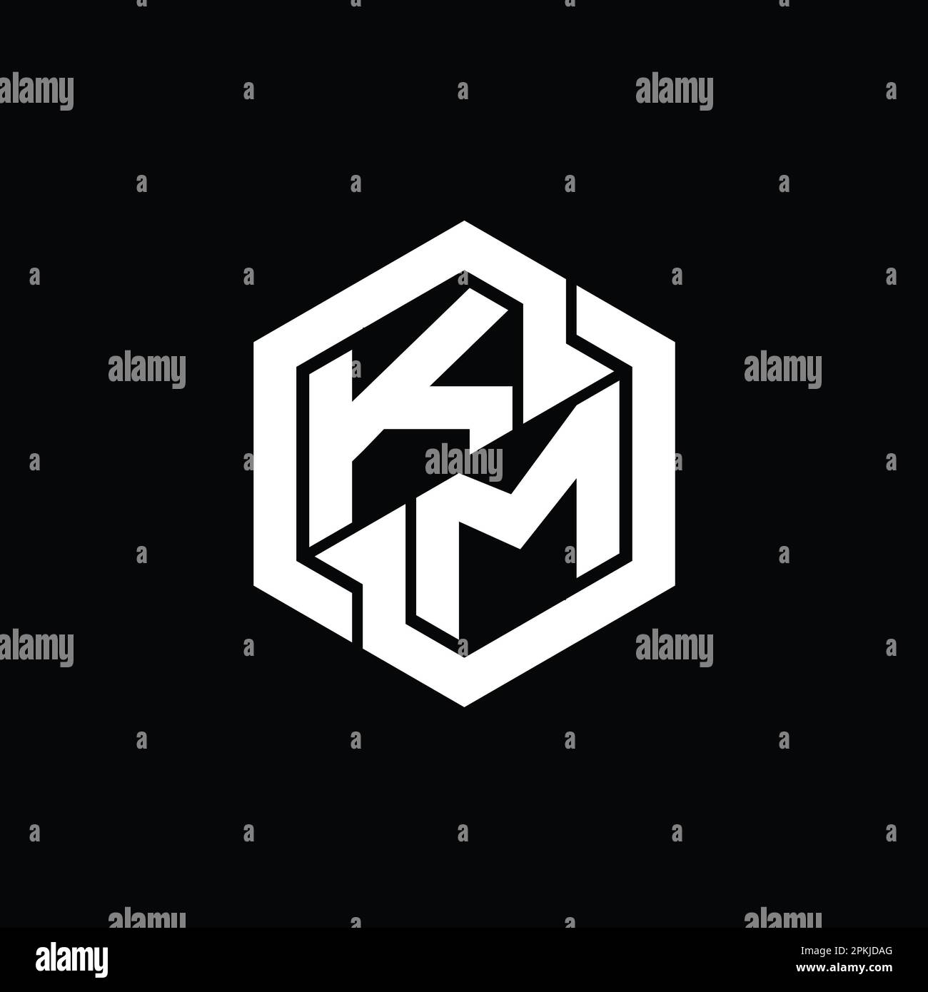 Km gaming logo hi-res stock photography and images - Alamy